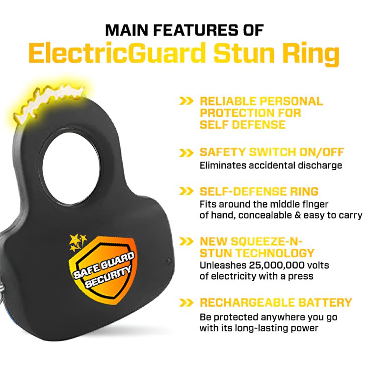 Finger key chain stun gun-Online shopping MALL